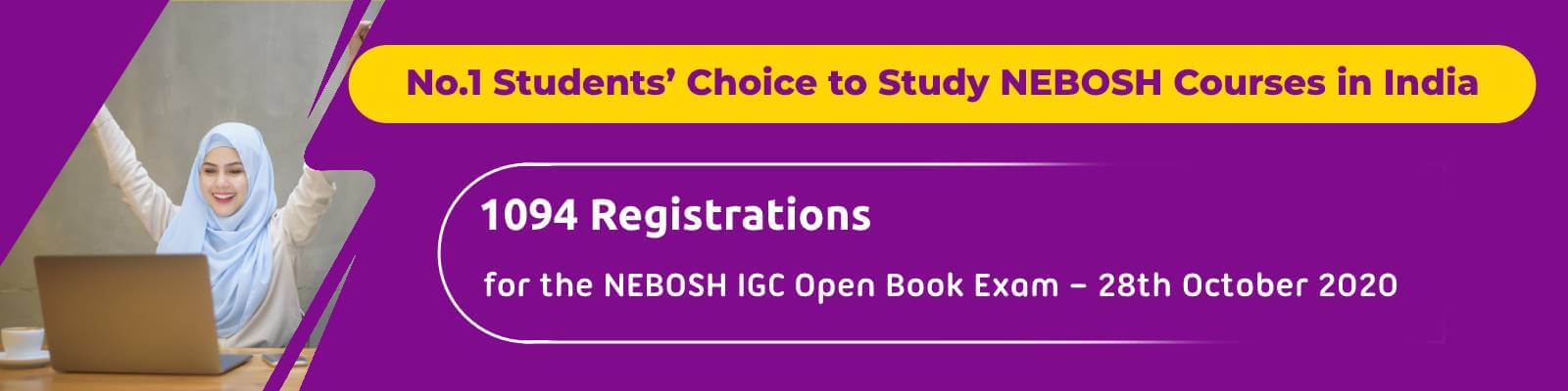 NIST is the No.1 Students’ Choice to Study NEBOSH Courses in India | NEBOSH Open Book Exam